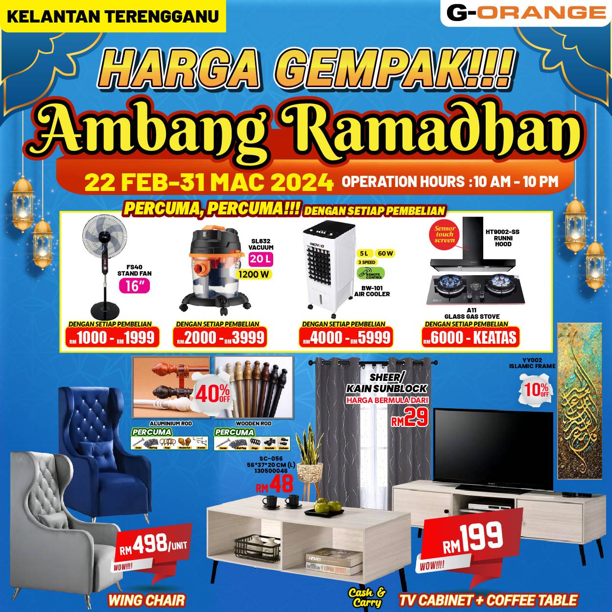 G-Orange Mall | Your ONE-STOP Home Improvement Centre