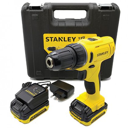 Stanley SCD121S2K-B1 12V Cordless 10mm Drill Driver
