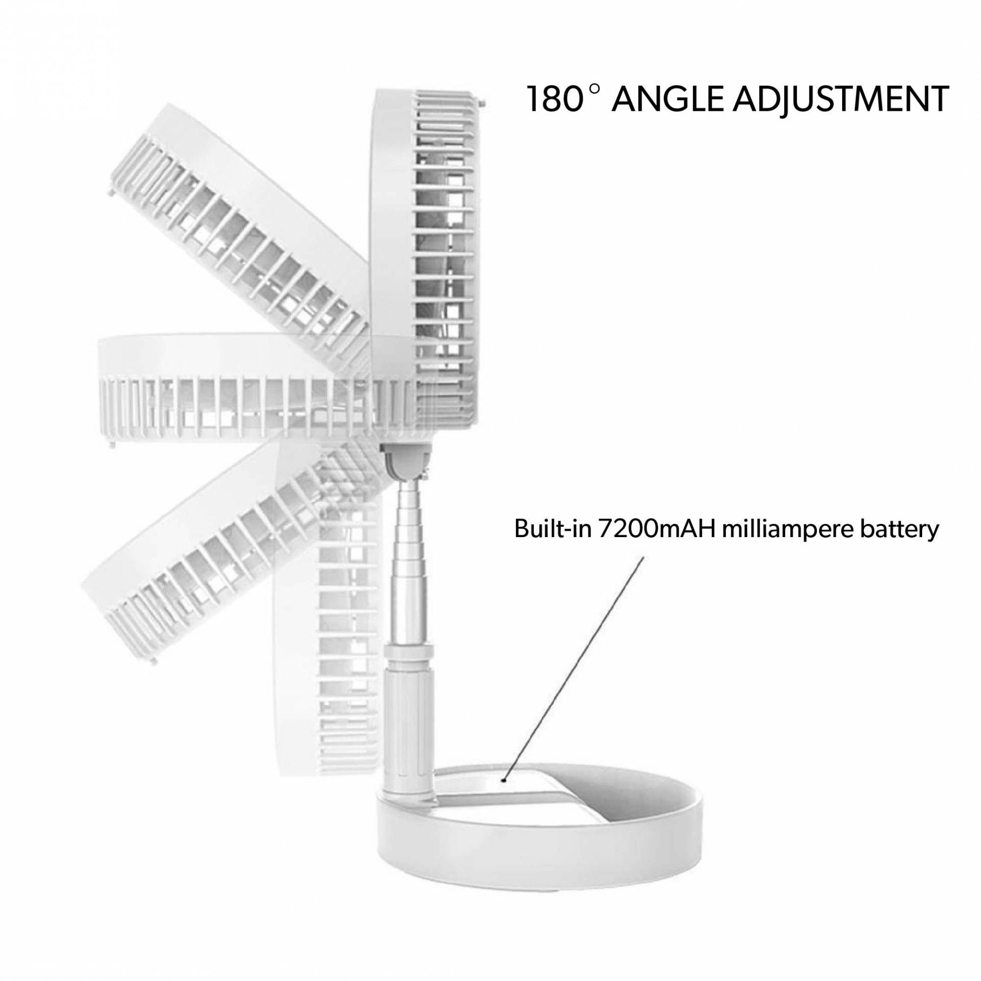 Senyo PX-20321 Foldable Fan