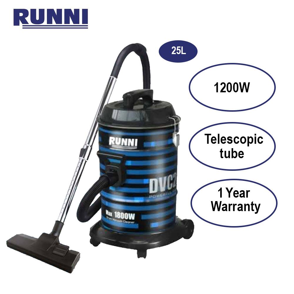 Runni Vacuum DVC18AB (18L) / DVC21AB (21L) / DVC25AB