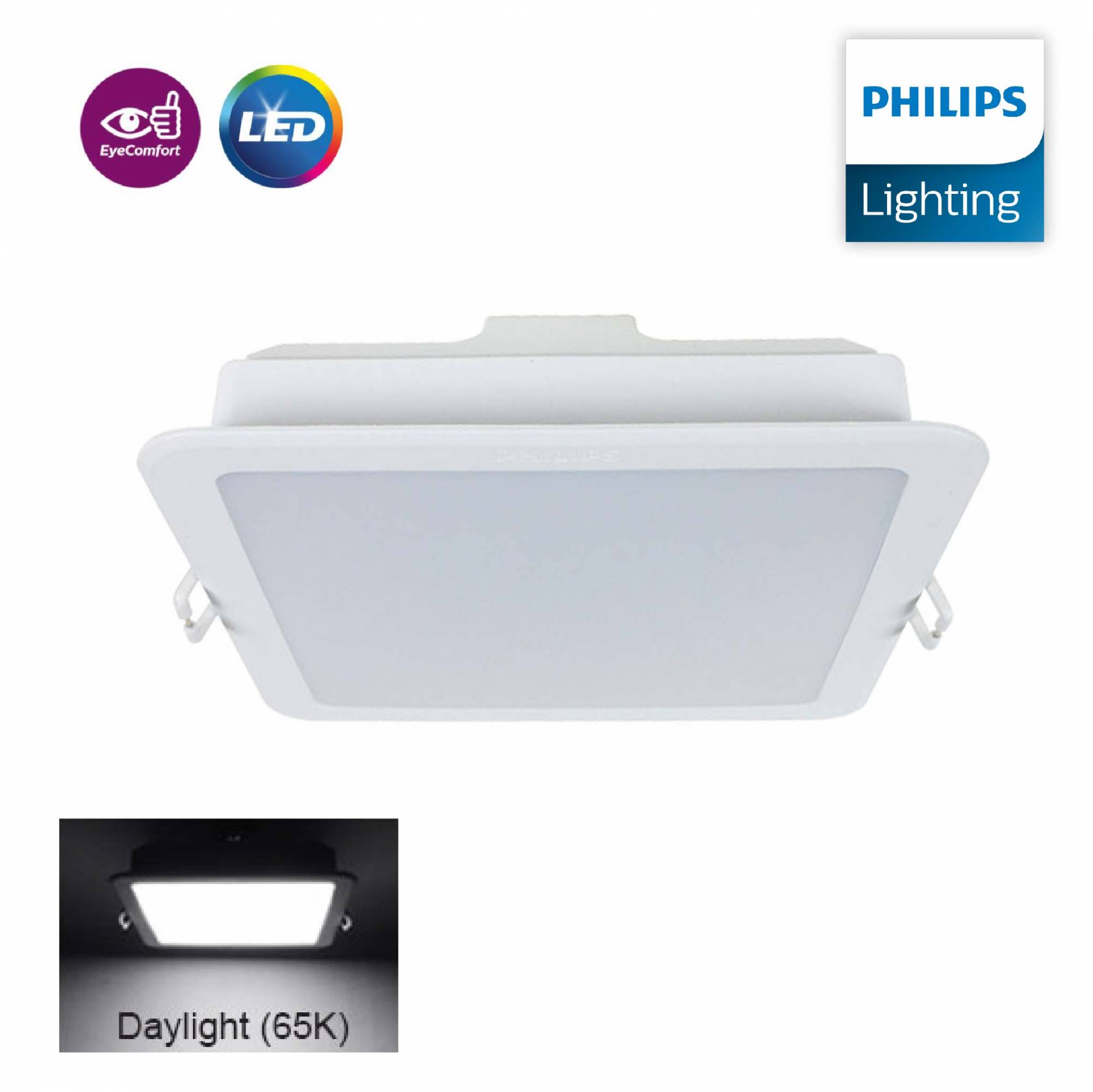 Philips Meson 17w Round Downlight 59466 / Square Downlight 59467