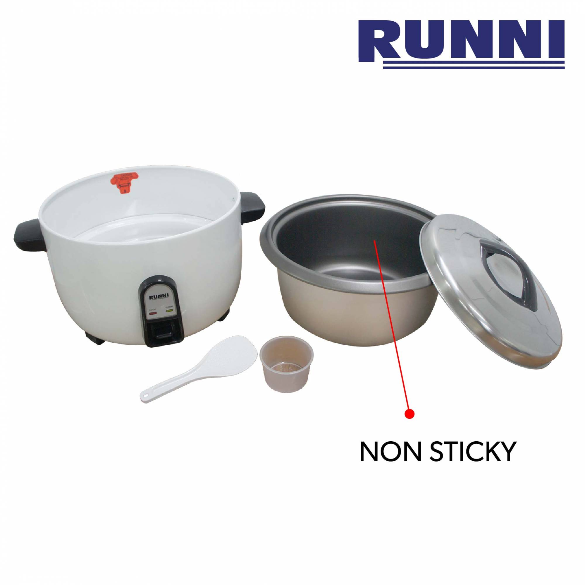Runni Rice Cooker (8L/10L)