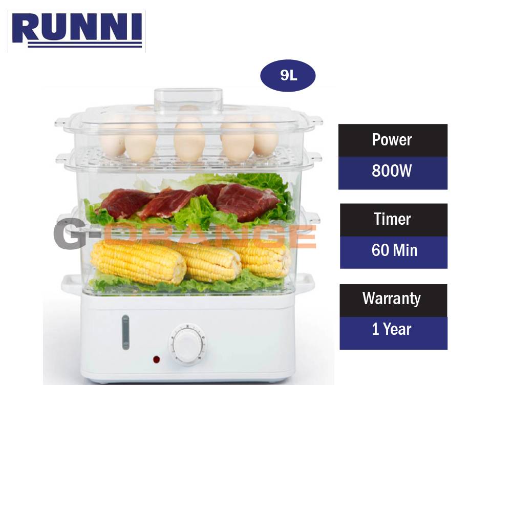 Runni Food Steamer 9L NG-09102 / 11L NG-11085