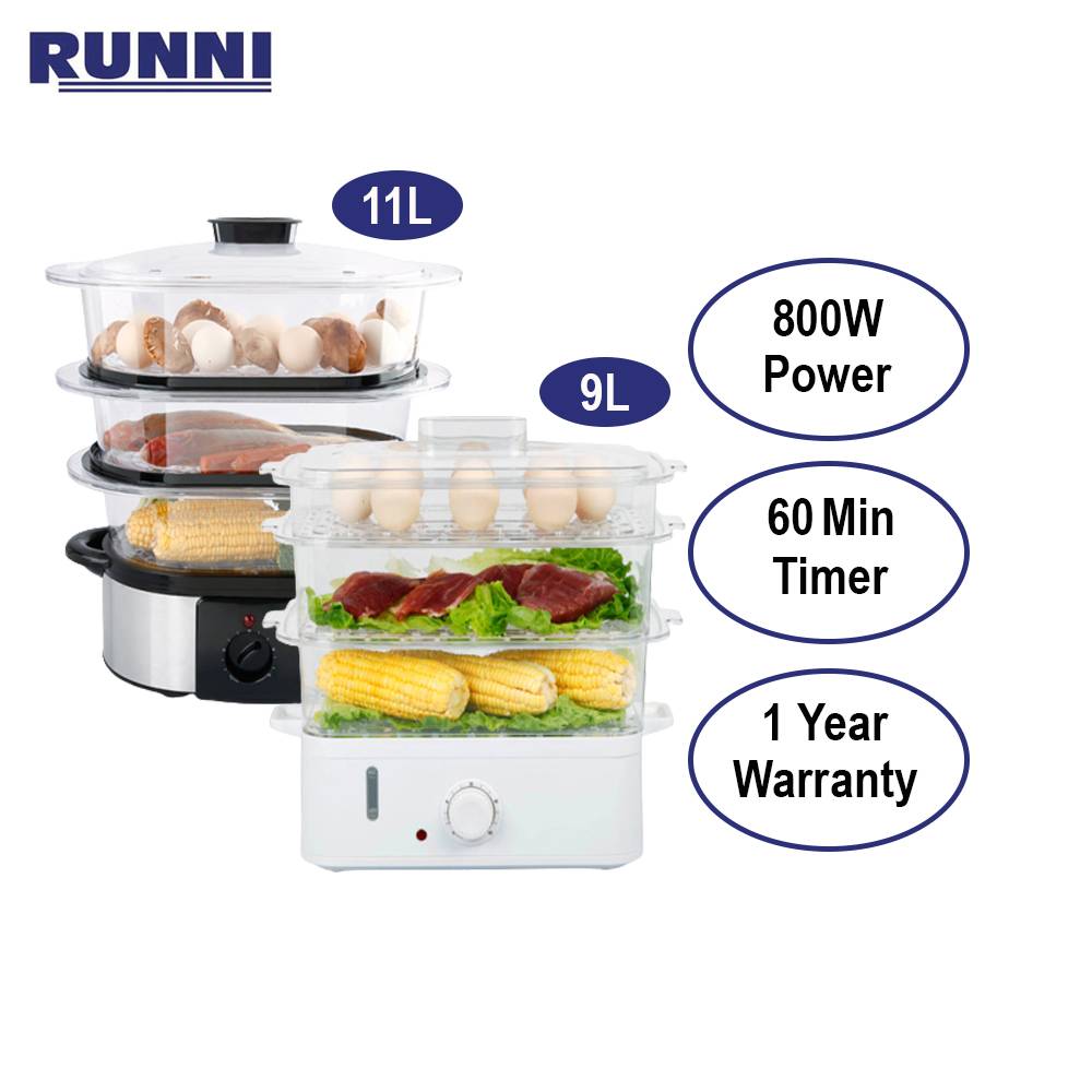Runni Food Steamer 9L NG-09102 / 11L NG-11085