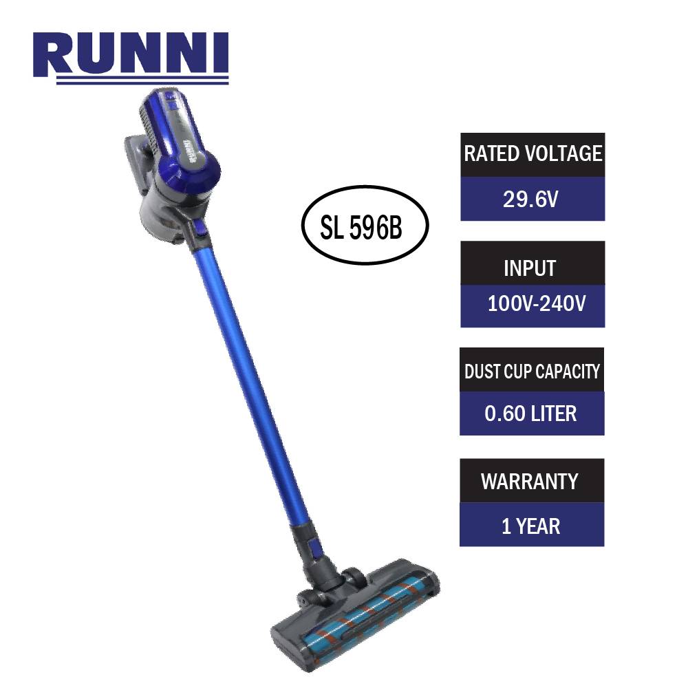 Runni Handheld Cordless Vacuum Cleaner SL598C / SL596B