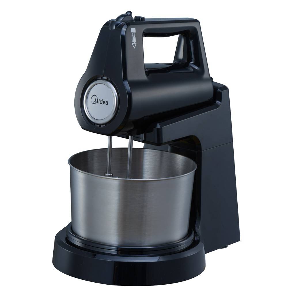 Midea SM0293 Black/Red 400W Stand Mixer
