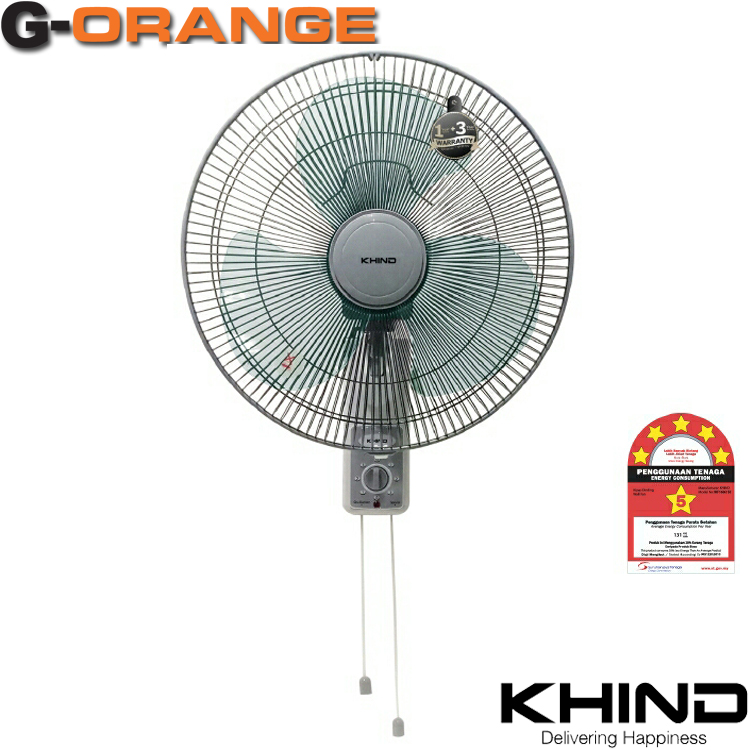 Khind WF1602SE 16" Wall Fan